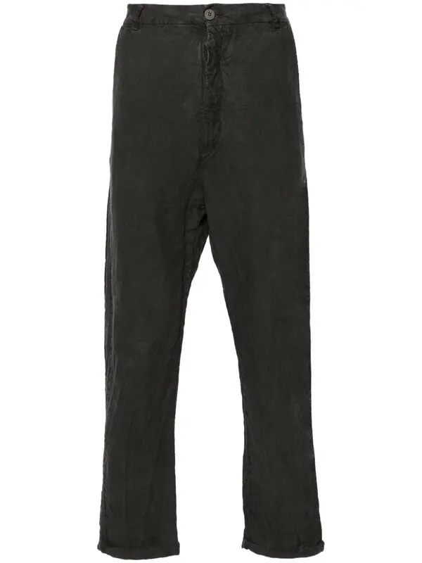 POÈME BOHÉMIEN Mid-rise Drop-crotch Trousers