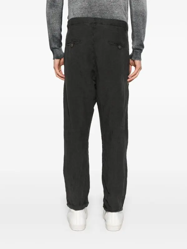 POÈME BOHÉMIEN Mid-rise Drop-crotch Trousers