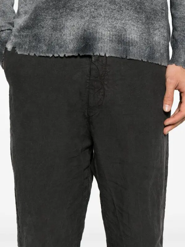 POÈME BOHÉMIEN Mid-rise Drop-crotch Trousers