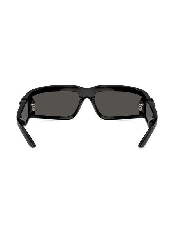Dolce & Gabbana Logo Wraparound Sunglasses