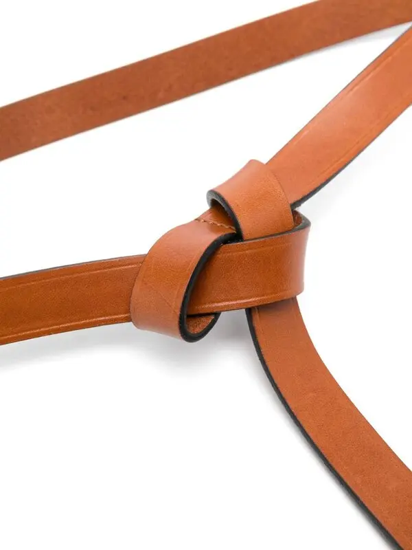 Isabel Marant Étoile Kirka Leather Belt - Brown