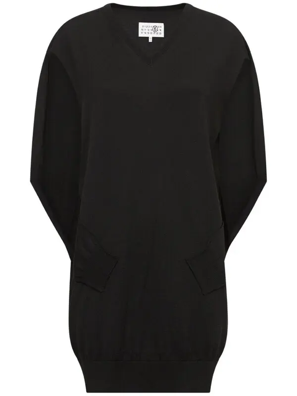 MAISON MARGIELA V-neck Minidress