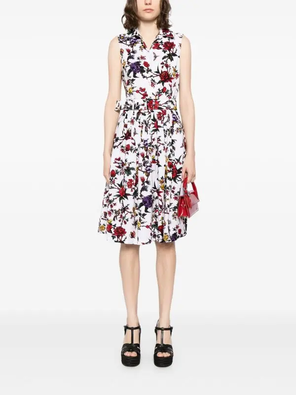 Samantha Sung Claire Floral-print Dress