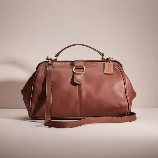Coach Vintage Hudson Doctor Satchel - Brass/Brown | Editorialist