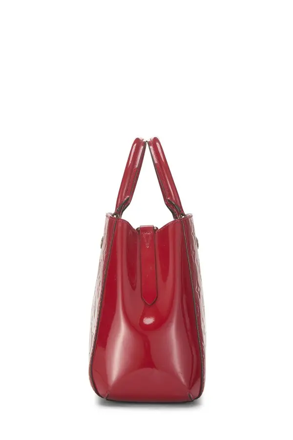 LOUIS VUITTON Cerise Vernis Montaigne - Red