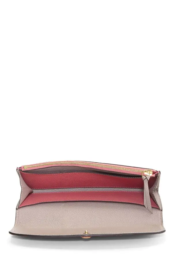 LOUIS VUITTON Monogram Empreinte Emilie Wallet - Pink
