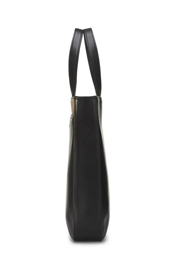 Burberry Leather Check Handbag