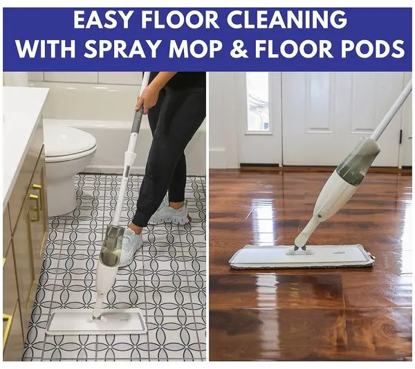 DON ASLETT Spray Mop Floor Bundle