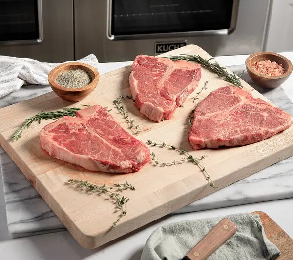 RASTELLI'S 20 Oz. Black Angus Porterhouse S Teaks - One-color