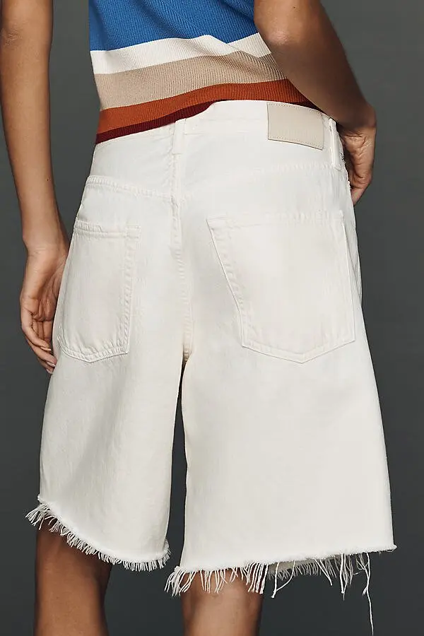 Citizens Of Humanity Ayla Denim Shorts - Plaster