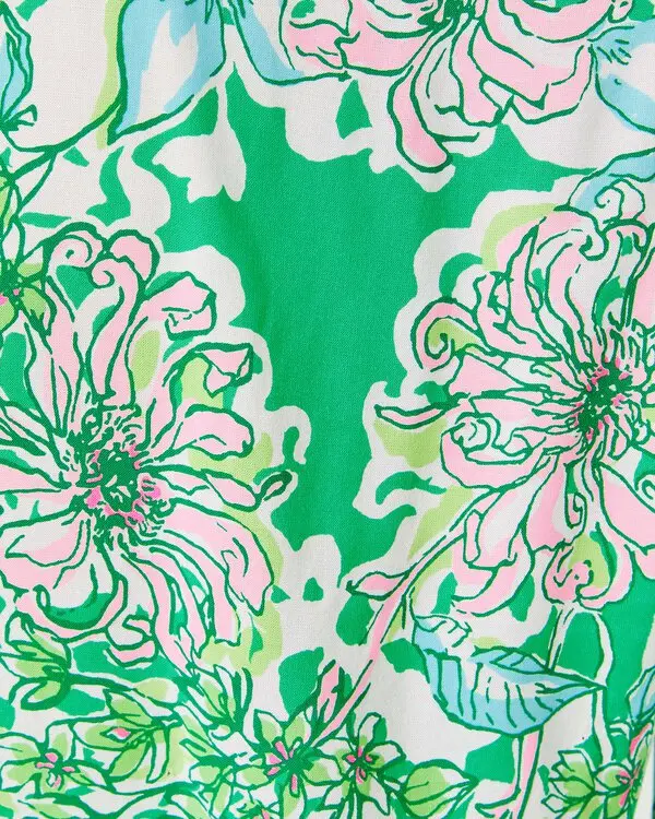 LILLY PULITZER Danika Tunic Dress - Spearmint Blossom Views