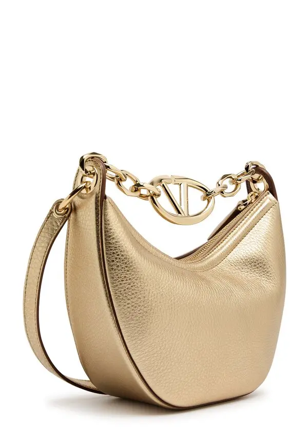 Valentino Garavani Vlogo Moon Mini Leather Top Handle Bag