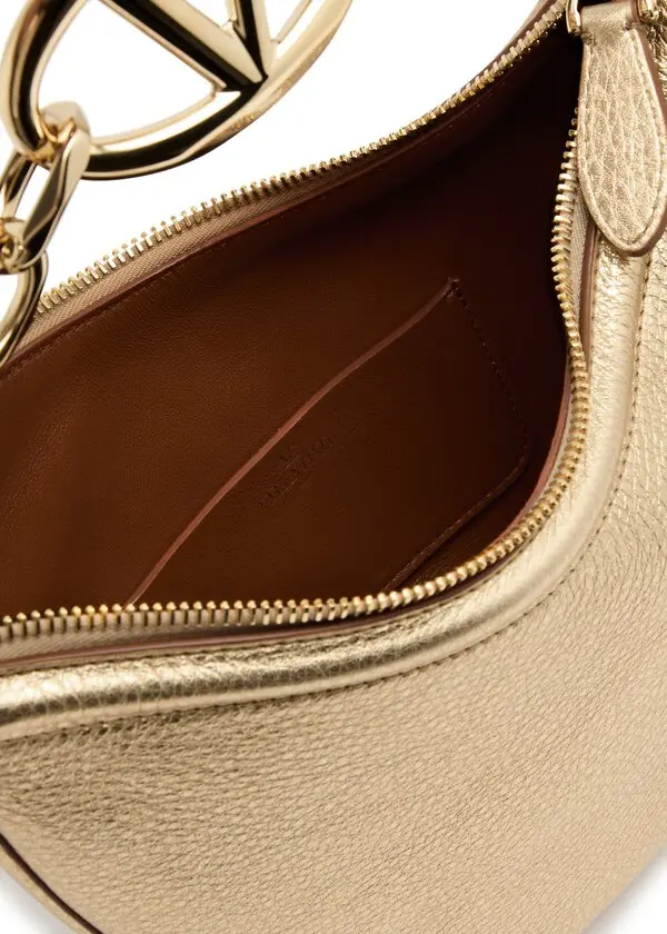 Valentino Garavani Vlogo Moon Mini Leather Top Handle Bag
