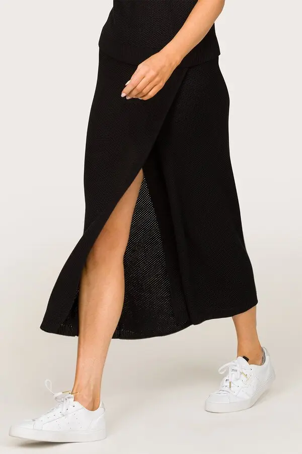 Alala Tropez Knit Midi Skirt