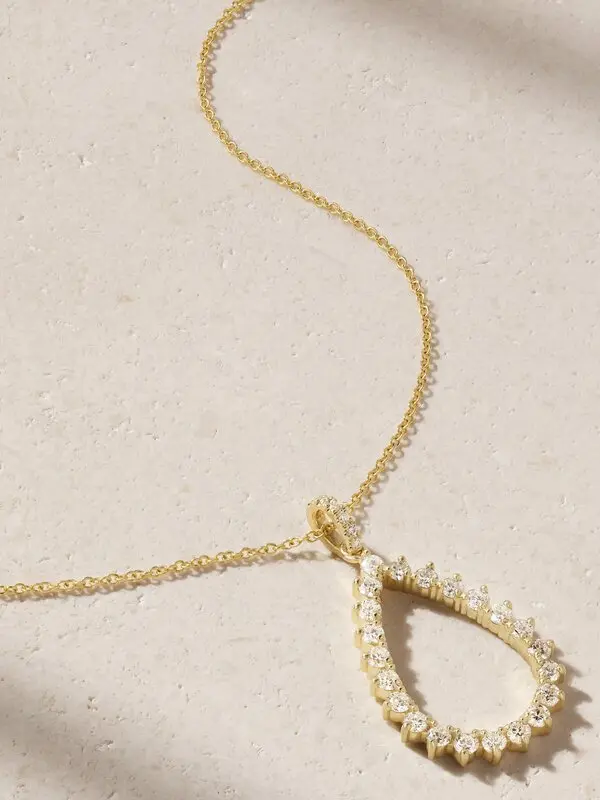 JENNIFER MEYER 18-karat Diamond Necklace - Gold