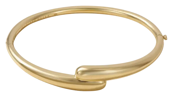 JENNIFER MEYER Double Dome 18-karat Bangle - Gold
