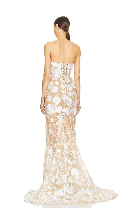 BRONX AND BRONCO Jasmine Bridal Gown - White