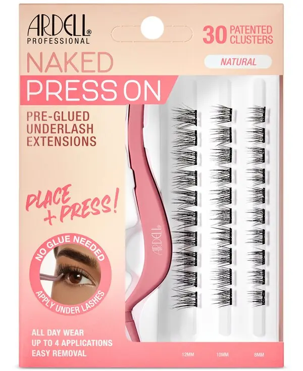 ARDELL Naked Press On Pre-glued Underlash Extensions - No Color