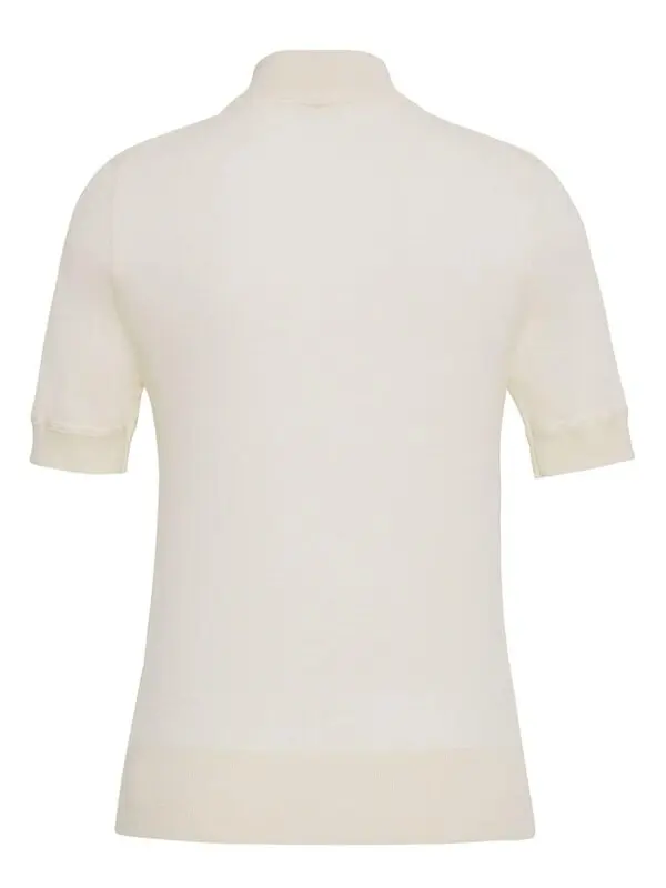 Adam Lippes Mock-neck Cashmere Top
