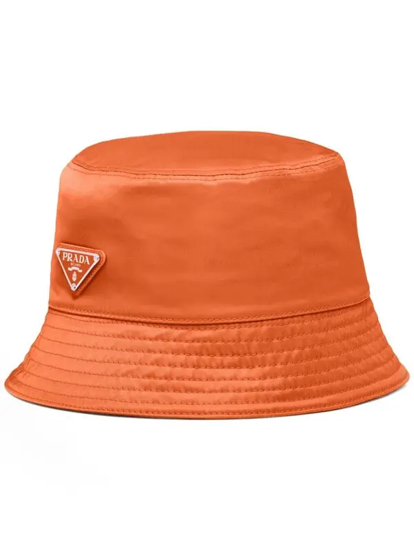 Prada Re-nylon Bucket Hat - Orange
