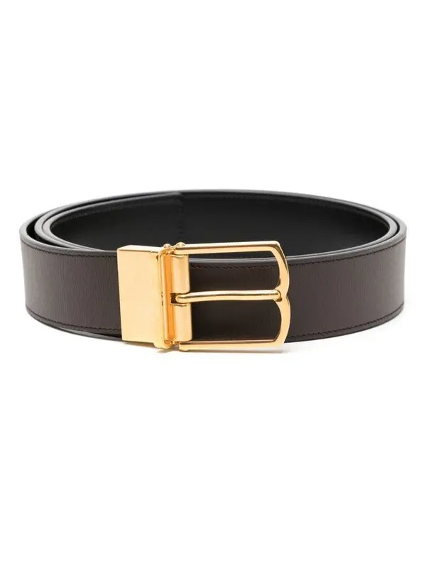Bally Buckle-fastening Leather Belt - Black