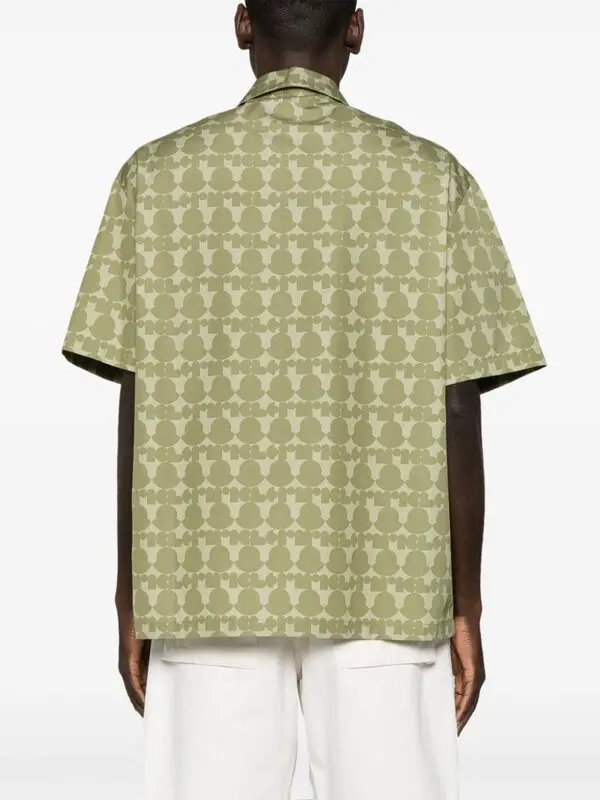 Moncler Logo-print Cotton Shirt