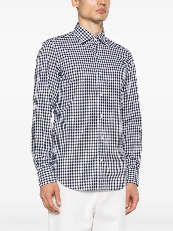 FINAMORE 1925 Tokyo Gingham Shirt