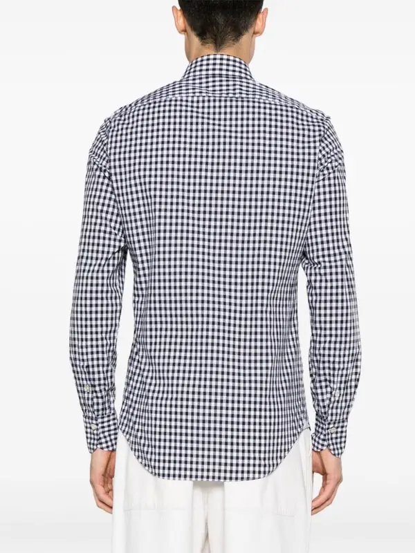 FINAMORE 1925 Tokyo Gingham Shirt