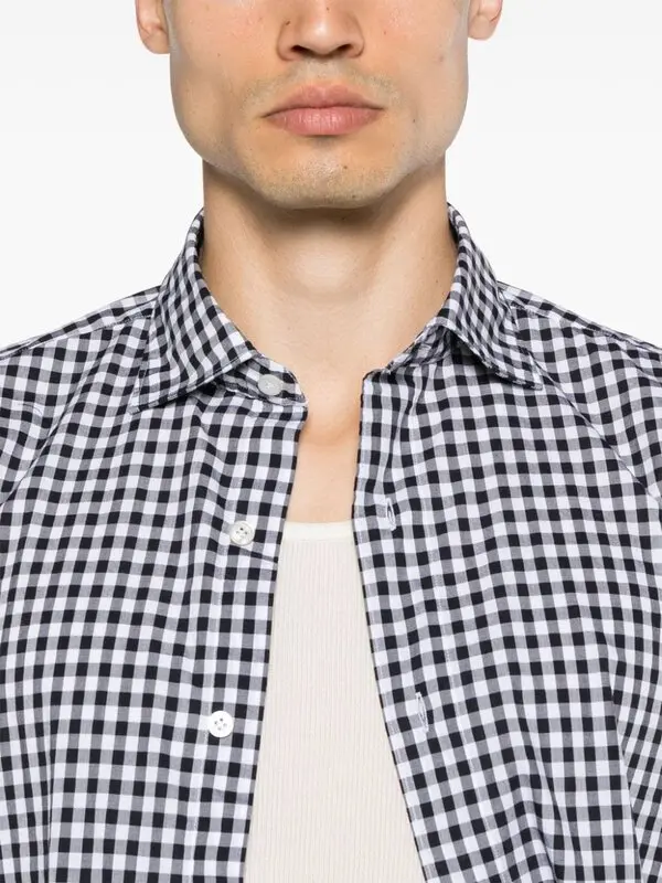 FINAMORE 1925 Tokyo Gingham Shirt