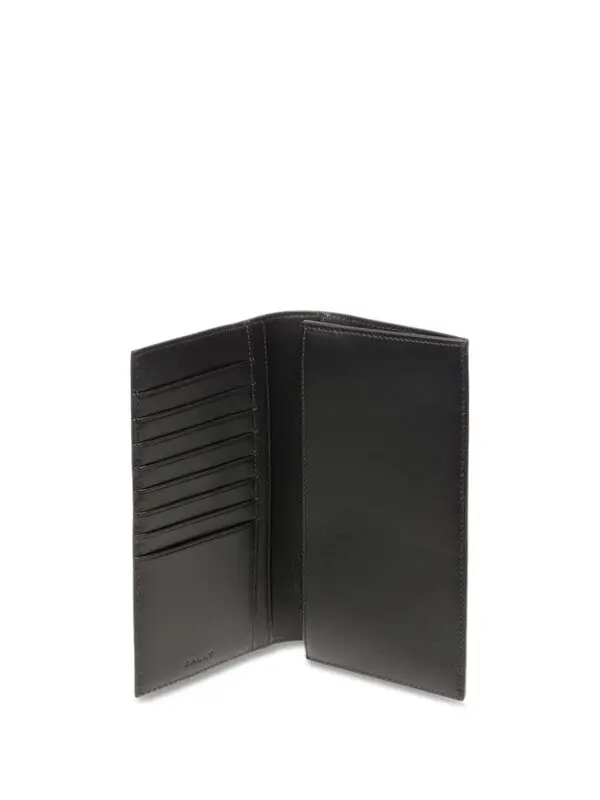 Bally Mythos Continental Bi-fold Leather Wallet