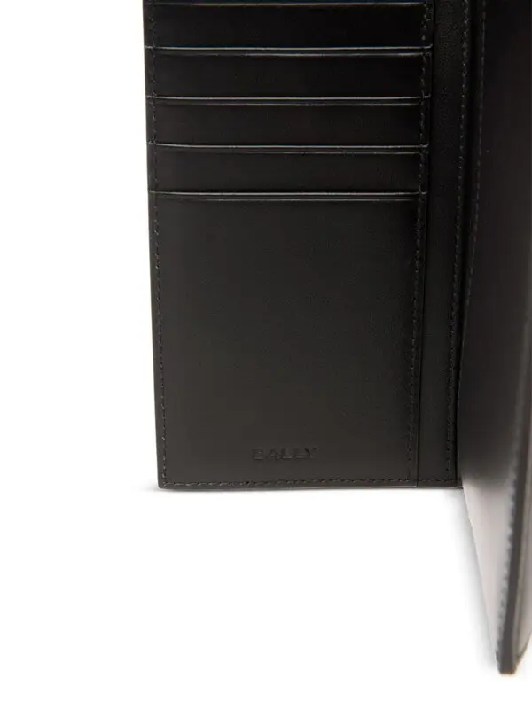 Bally Mythos Continental Bi-fold Leather Wallet