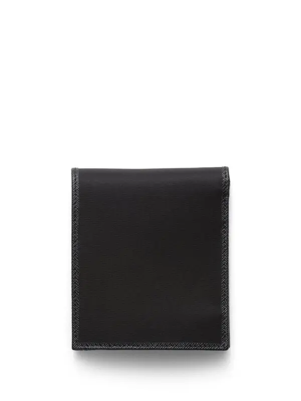 Prada Logo-plaque Bi-fold Wallet