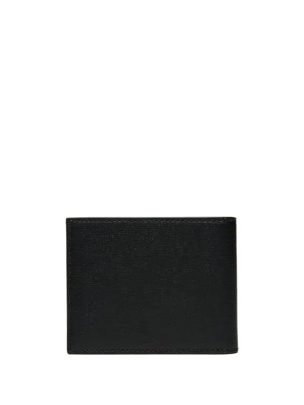 Bally Mythos Bifold Leather Wallet - Black