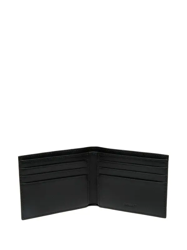 Bally Mythos Bifold Leather Wallet - Black