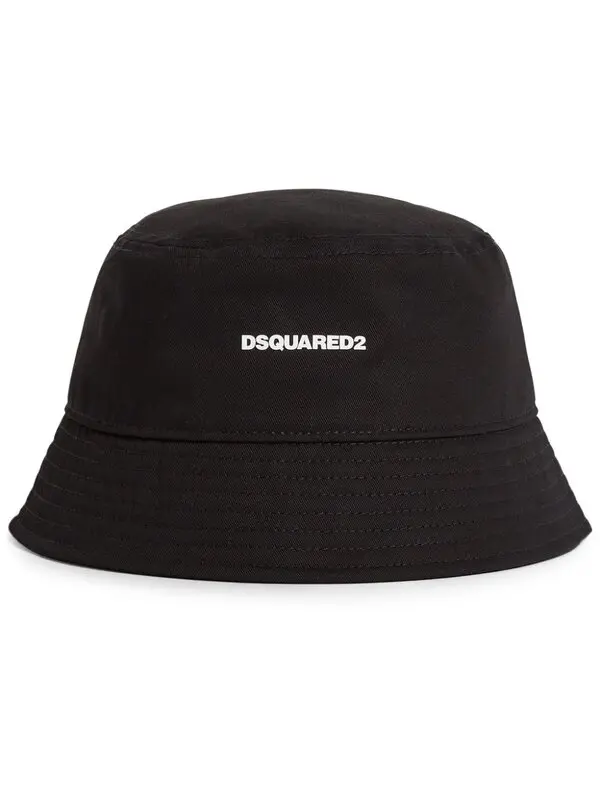 Dsquared2 Logo-print Bucket Hat - Black