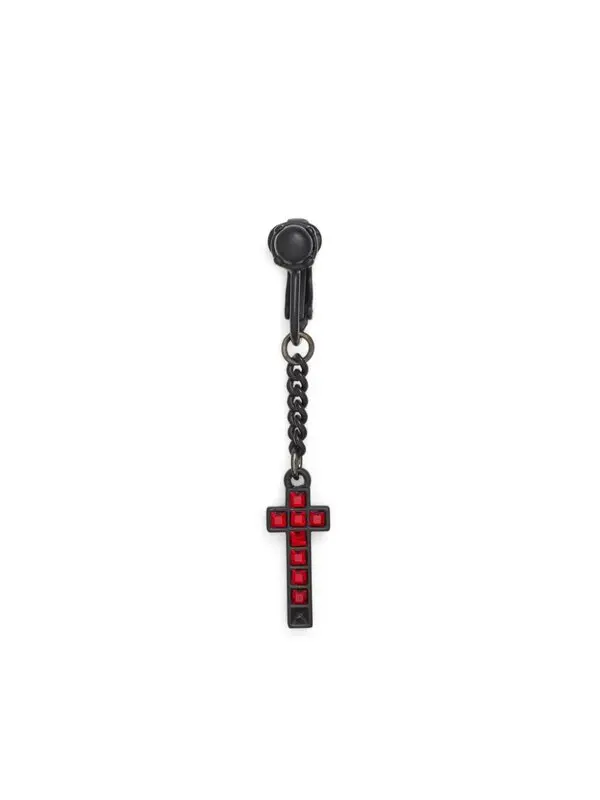 Dsquared2 Jesus Single Clip-on Earring - Black