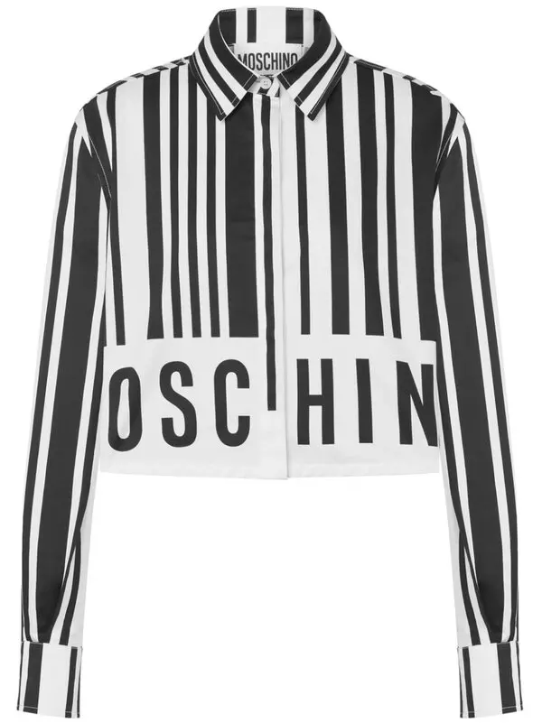 Moschino Barcode-print Shirt