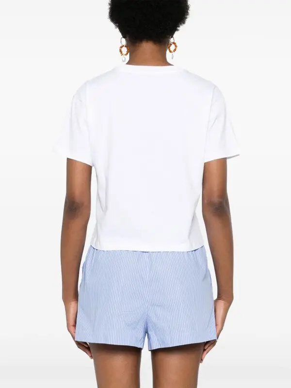 A.p.c. Logo-print T-shirt - White