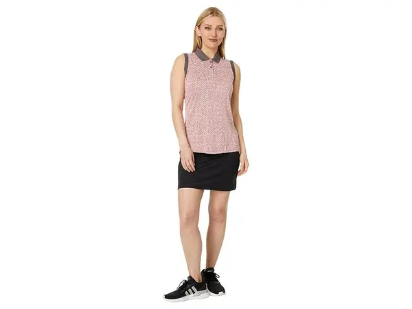 Adidas Ultimate365 Jacquard Sleeveless Polo