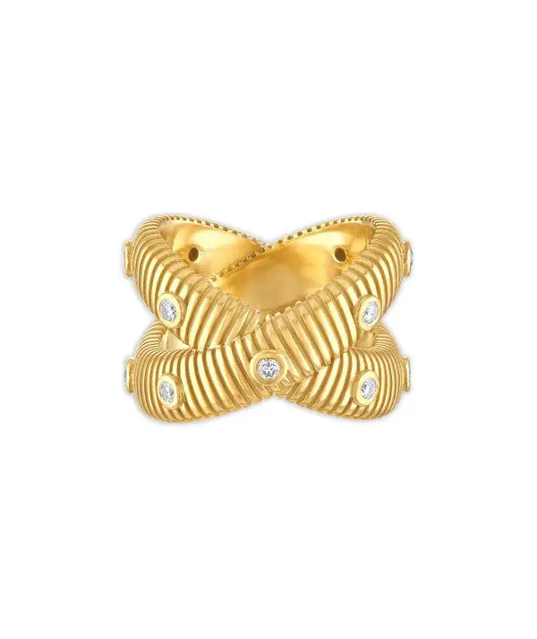 PAMELA ZAMORE Clio X Diamond Ring