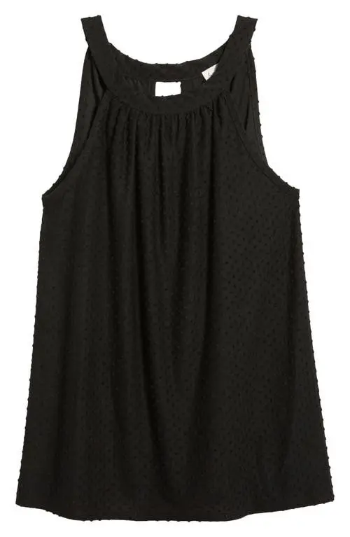 Loveappella Clip Dot Halter Tank Top