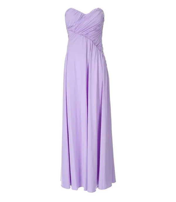 blue dress formal long Simple A-Line Satin Blue Long prom Dress, Blue Long Formal Dress – toptby main image 1