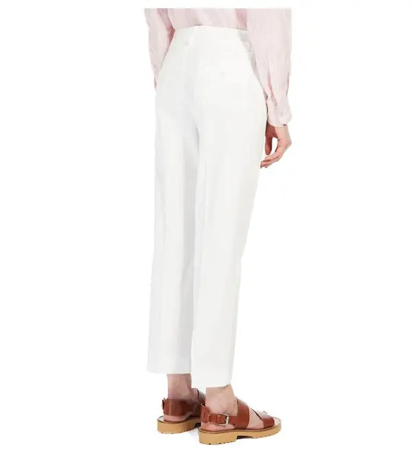 Max Mara Cecco Trousers - White