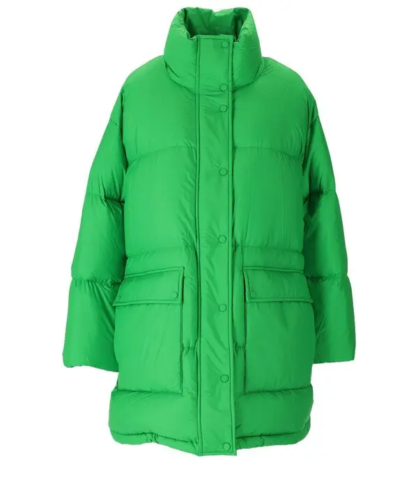 STAND STUDIO Edna Oversized Padded Jacket - Green