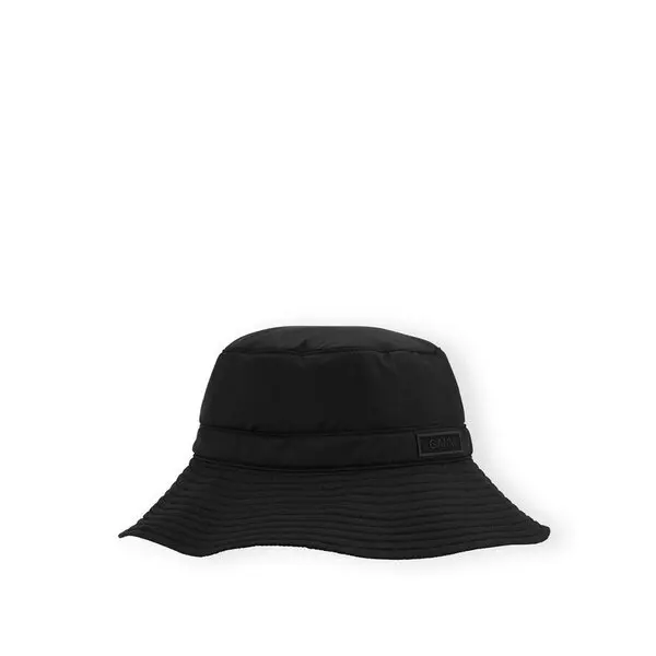 GANNI Bucket Hat - Black