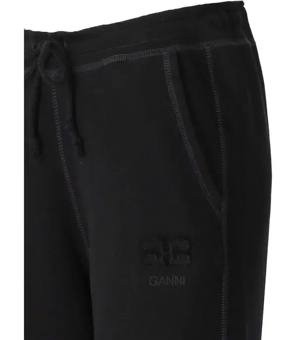 GANNI Isoli Sweatpants - Black