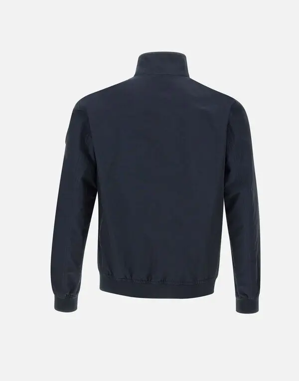 Woolrich Organic Cotton Navy Cruiser Bomber Jacket
