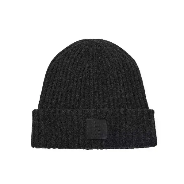 Marc Jacobs Ribbed Beanie - Grey