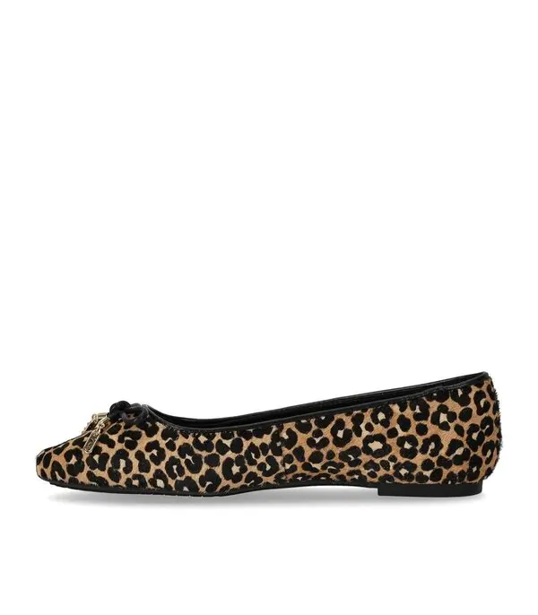 Michael Kors Nori Animal Print Ballet Flats - Brown