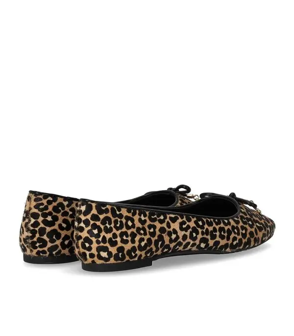 Michael Kors Nori Animal Print Ballet Flats - Brown
